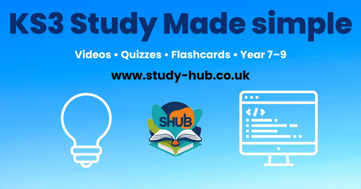 Study-Hub - An Interactive Learning Platform for 11+ Prep, KS3 & GCSE